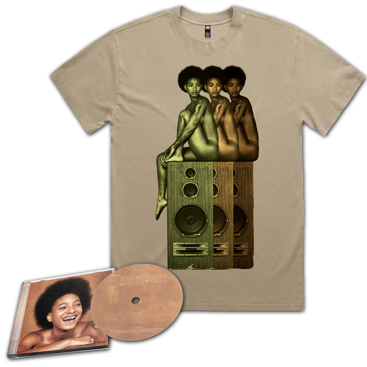empathogen CD + Tee Fan Pack – Willow Smith